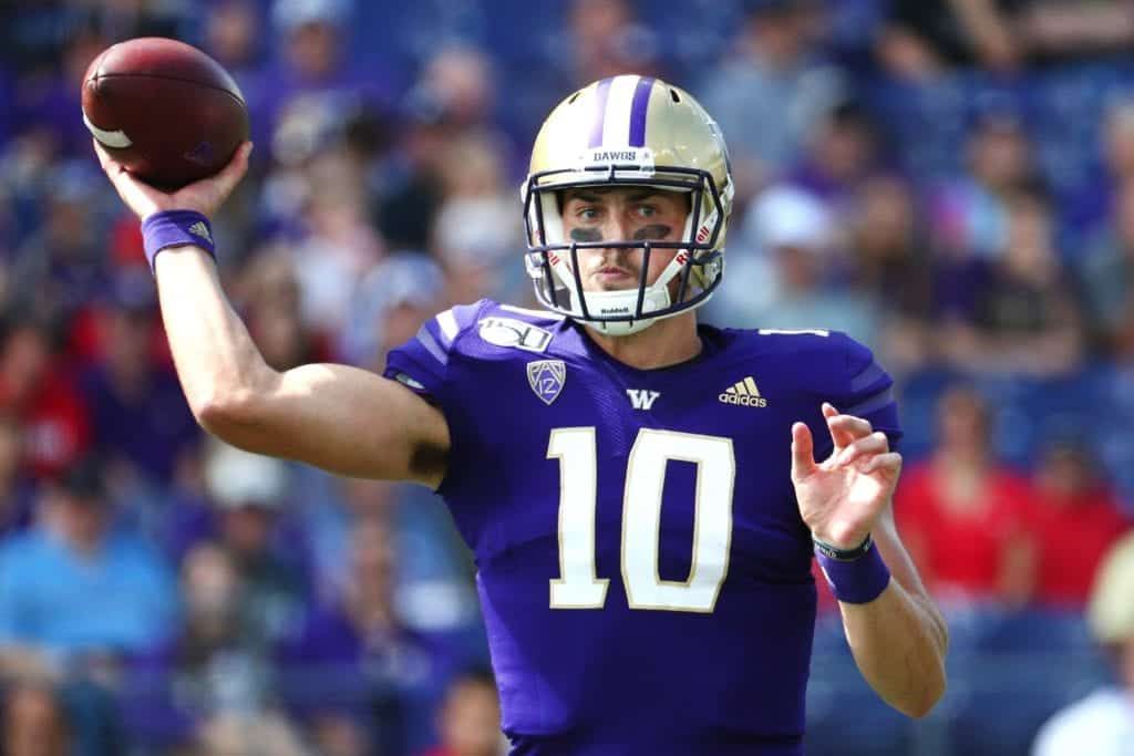 NFL Draft: Jacob Eason plants his flag in the QB1 race