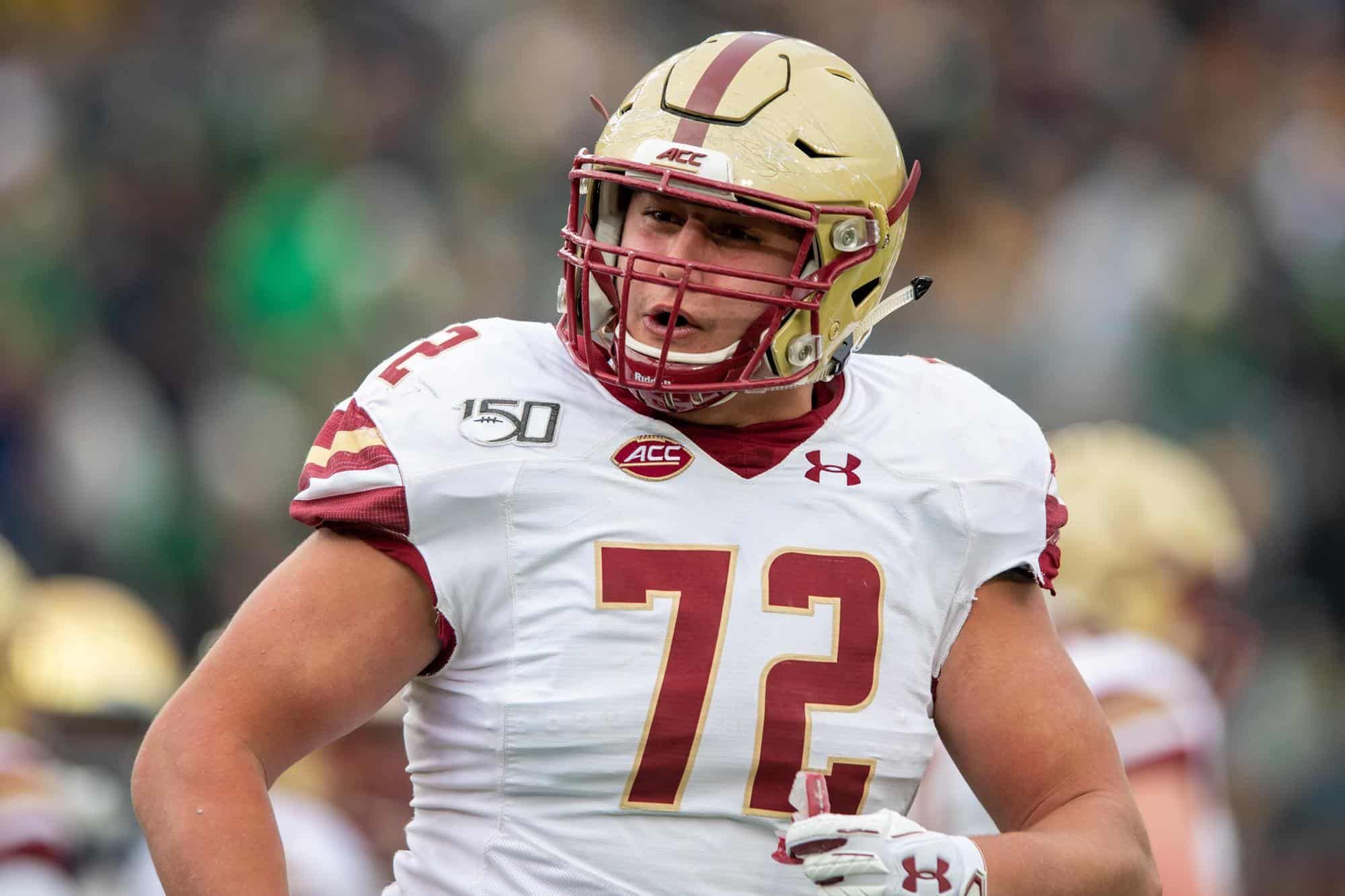 Can center Alec Lindstrom continue Boston College offensive line legacy?
