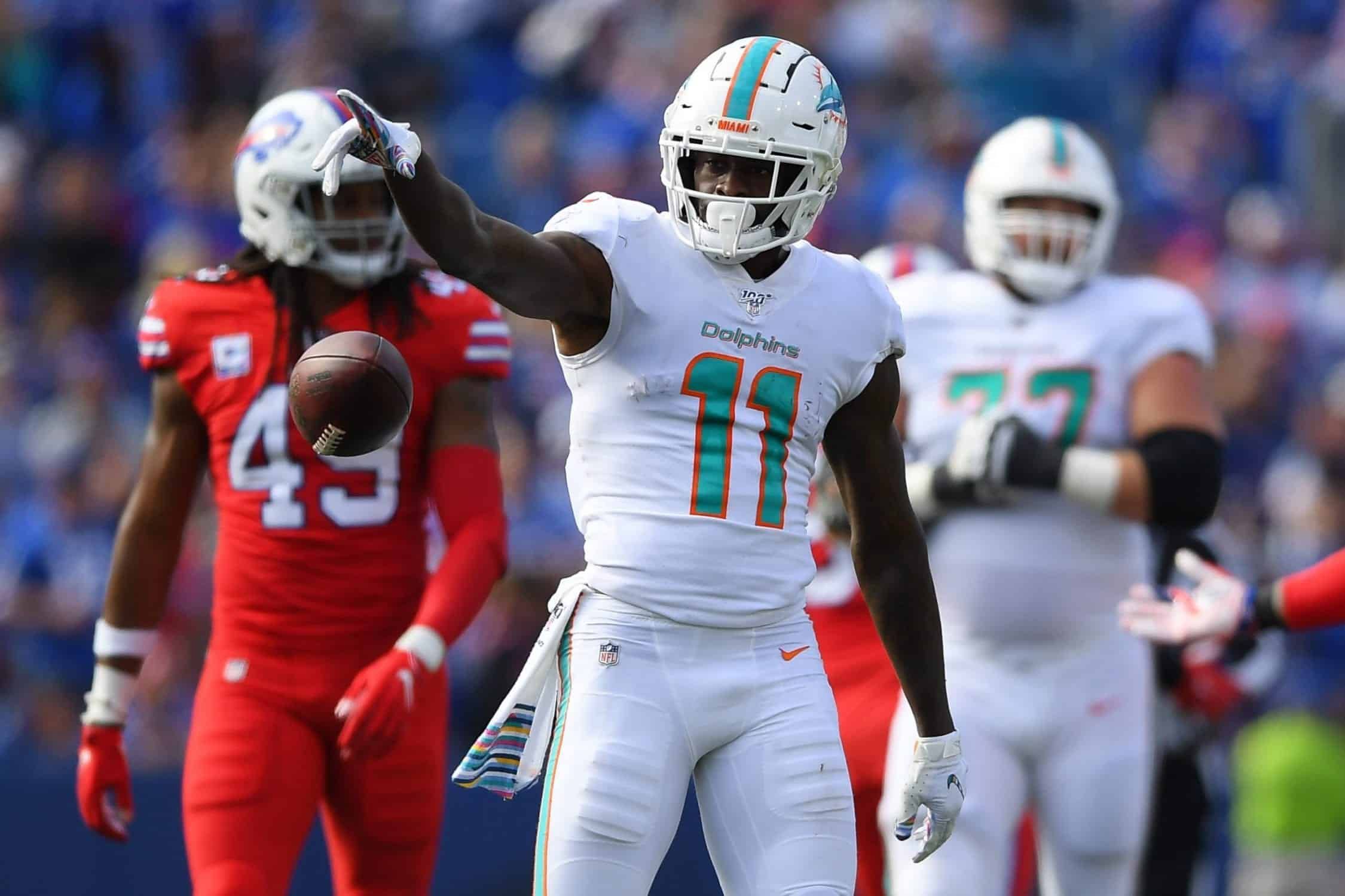 DeVante Parker's 2019 success with the Dolphins was not what it seemed