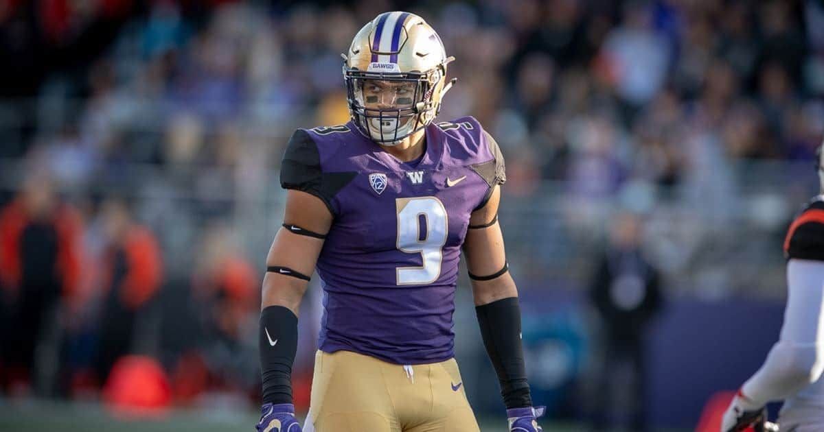 Washington Huskies edge rusher Joe Tryon poised for stardom