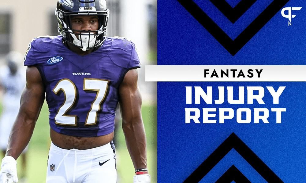 Fantasy Football Injury Report: J.K. Dobbins, T.Y. Hilton, Michael ...