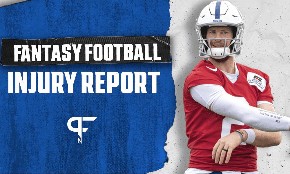 Fantasy Football Injury Report: Carson Wentz, Dak Prescott, Michael ...