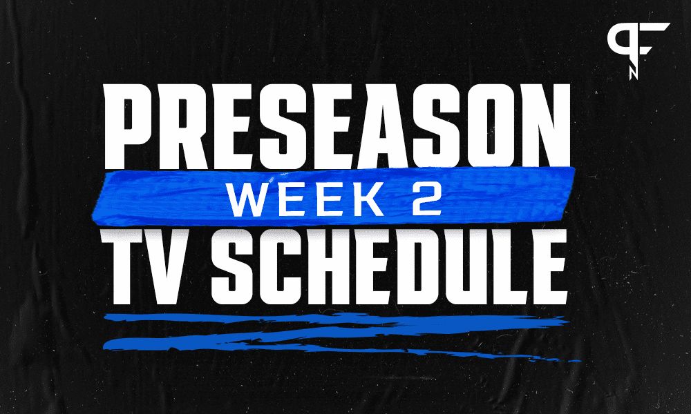 NFL Games Today TV Schedule: Week 2 preseason games