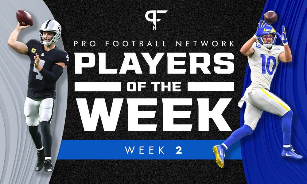 Week 2 NFL Player of the Week: Derek Carr, Cooper Kupp shine bright
