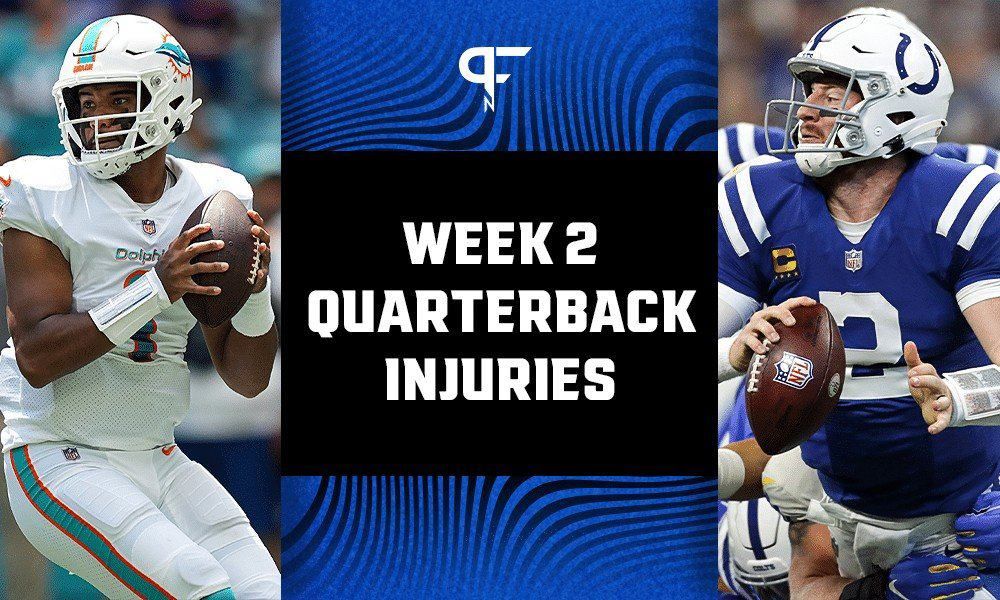 NFL Quarterback Injuries from Week 2: The latest on Tua Tagovailoa ...