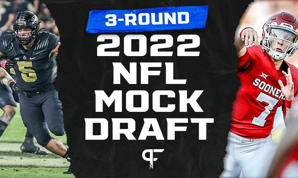 2022 NFL Mock Draft: A class "Staind" by QB question marks