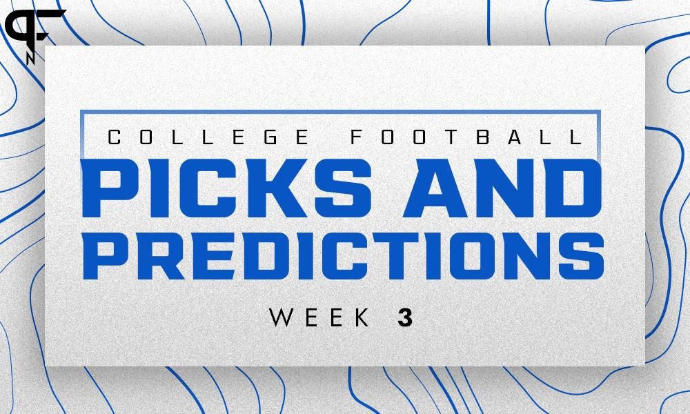 College football picks and predictions against the spread for Week 3