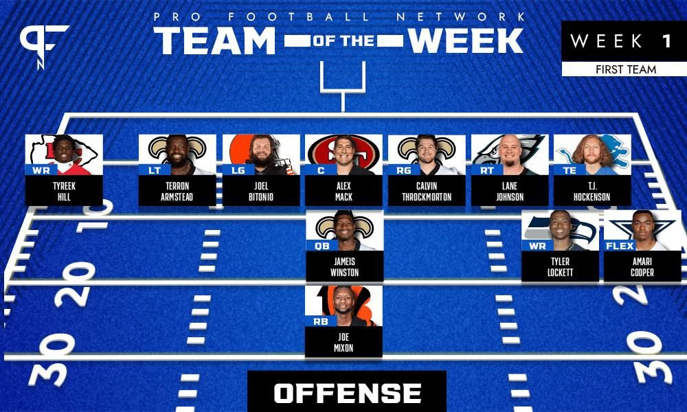 Week 1 NFL Team of the Week: Jameis Winston and Chandler Jones headline ...