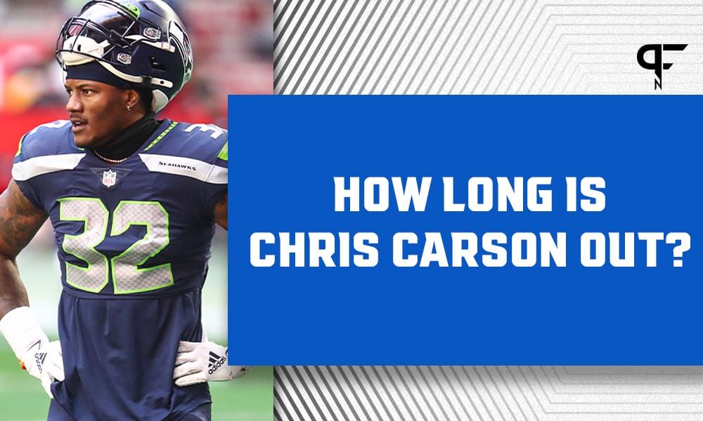 How long is Chris Carson out? Injury timeline, return date, updates on ...