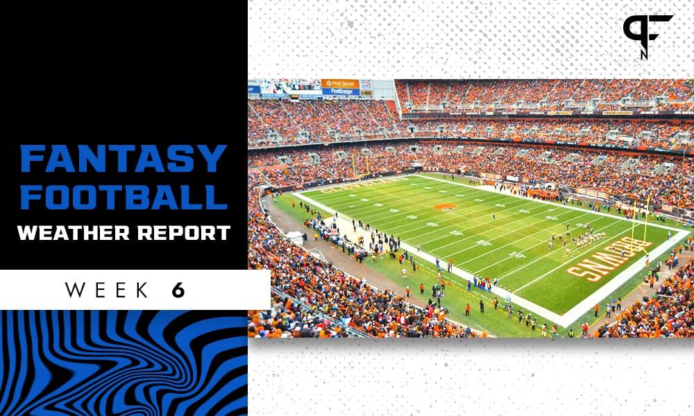 NFL Weather Report and Forecast Week 6: Gusty winds across the early ...