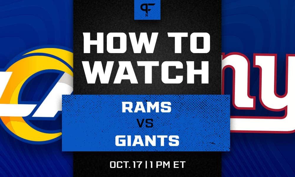 Rams vs. Giants prediction, pick, odds, and how to watch the Week 6 game
