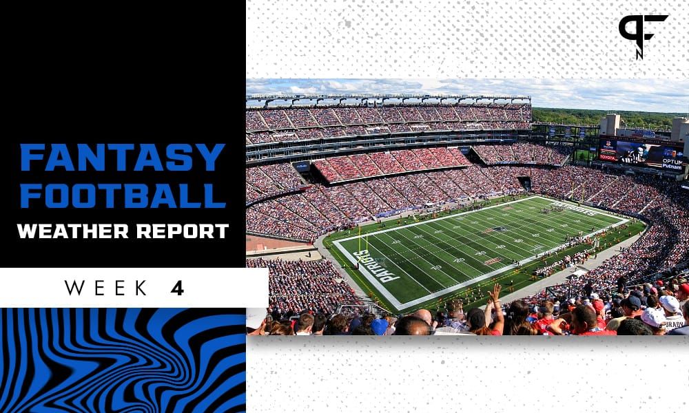 NFL Weather Report and Forecast Week 4: Chances of rain scatered across ...