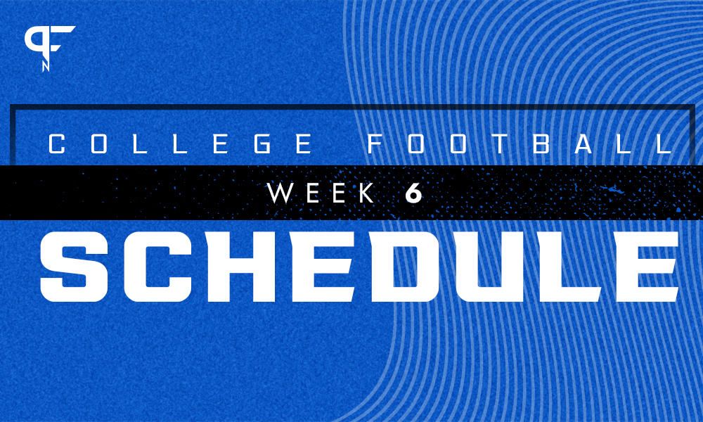 College Football Schedule Week 6: Oklahoma and Texas renew Red River ...
