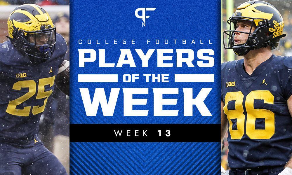 Week 13 College Football Players of the Week: A fitting finale to an ...