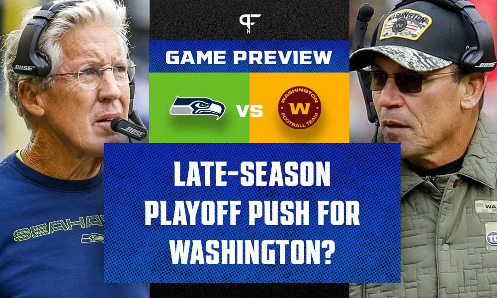 Seattle Seahawks vs. Washington Football Team: Storylines, prediction ...
