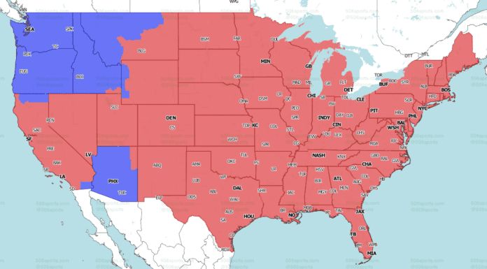 NFL Coverage Map Week 11: TV schedule for FOX, CBS broadcasts