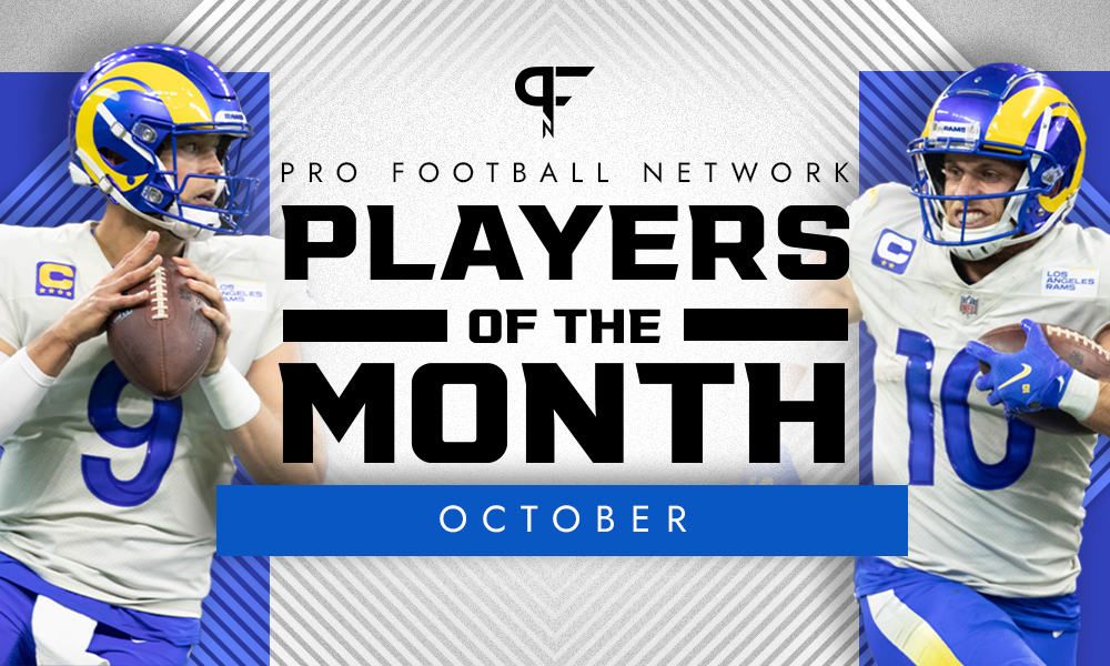 NFL October Players of the Month: Matthew Stafford, Trevon Diggs both ...