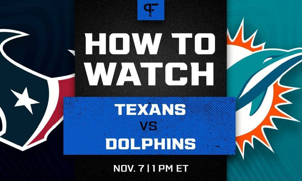 Texans vs. Dolphins prediction, pick, odds, and how to watch the Week 9 ...