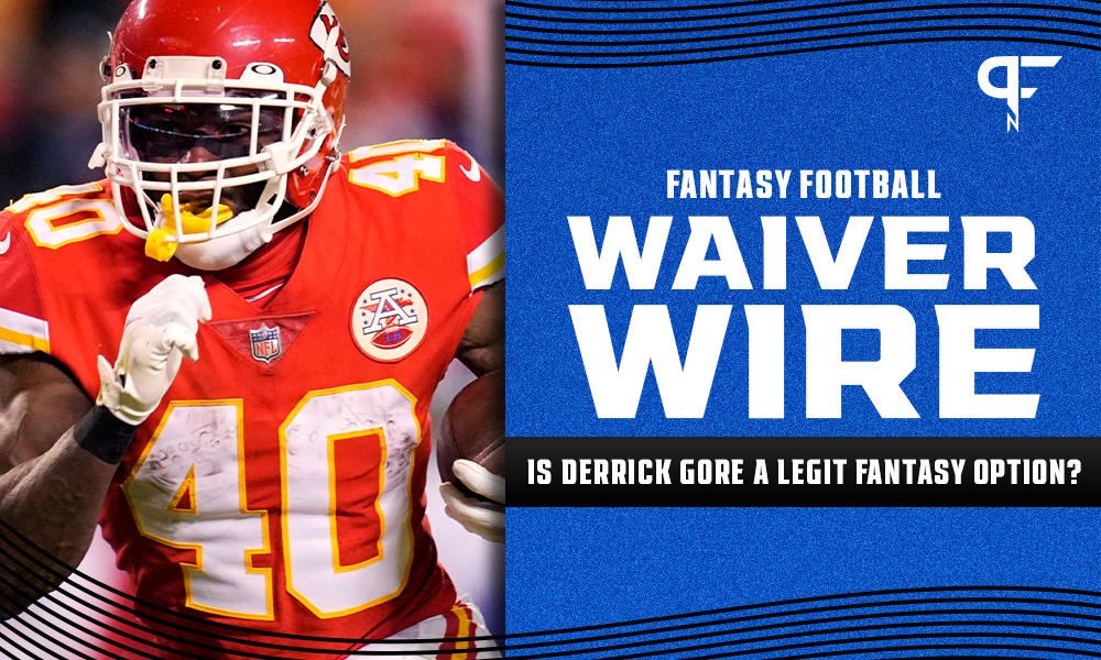 Derrick Gore Waiver Wire: Is the Kansas City RB a legit fantasy option ...