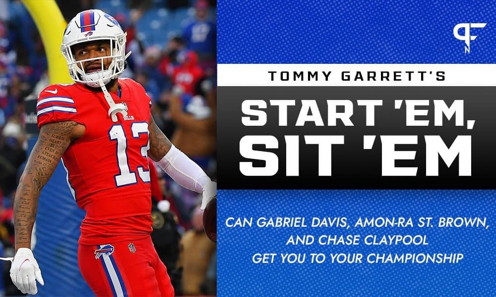 WR Start 'Em, Sit 'Em Week 16: Can Gabriel Davis, Amon-Ra St. Brown ...