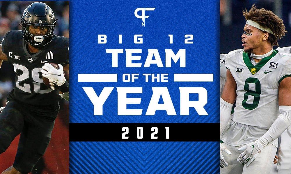 All-Big 12 Football Team Honors for the 2021 College Football season