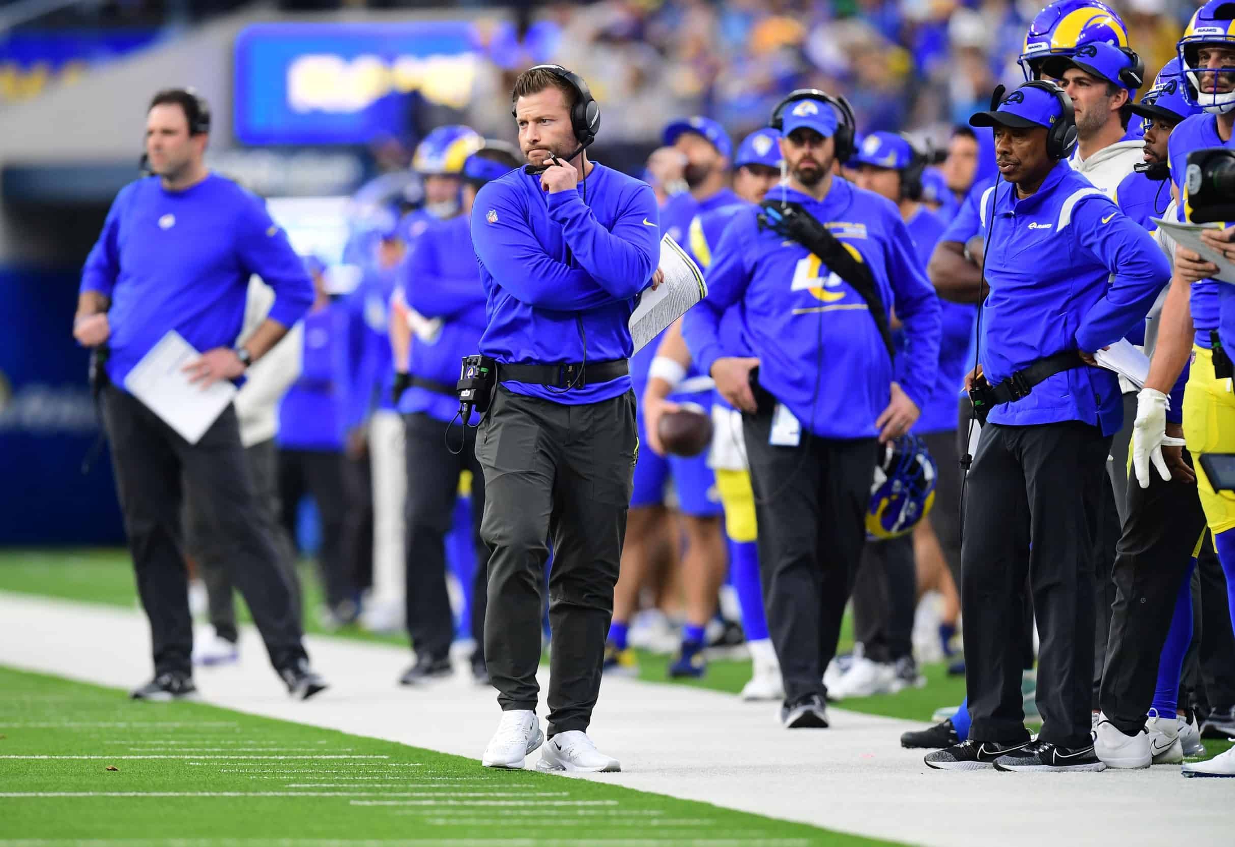 Los Angeles Rams Coaching Staff for Super Bowl 56