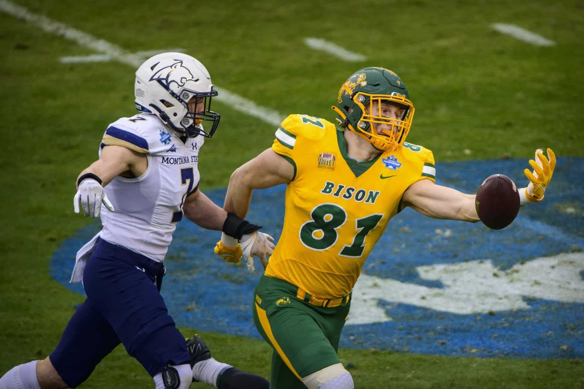 North Dakota State tight end Josh Babicz bringing Bison pride to the ...