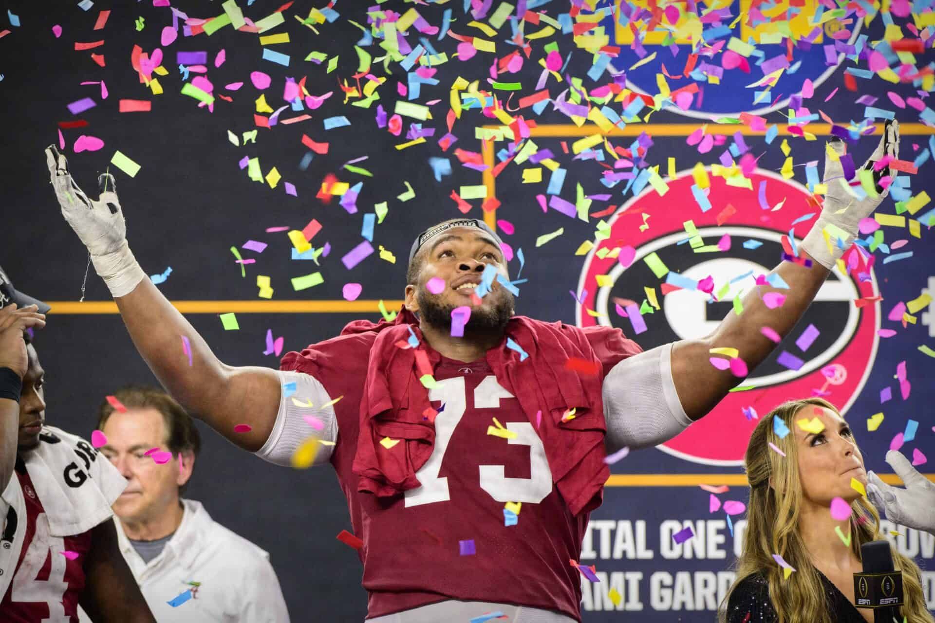 NFL Mock Draft 2022: Evan Neal's draft projections and top consensus ...