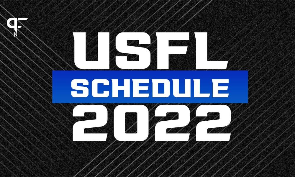 USFL Schedule 2022: Stallions-Generals kick off new season | PFSN