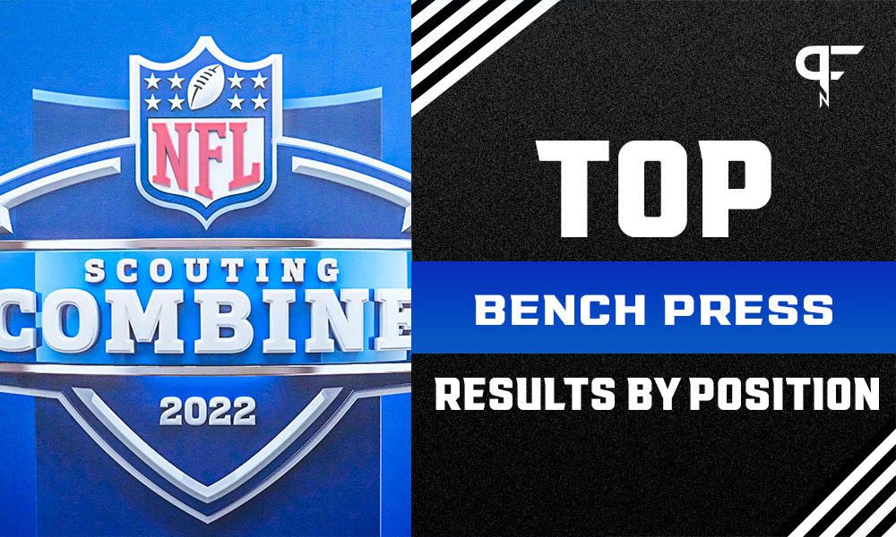 NFL Combine 2022: Top bench press results by position