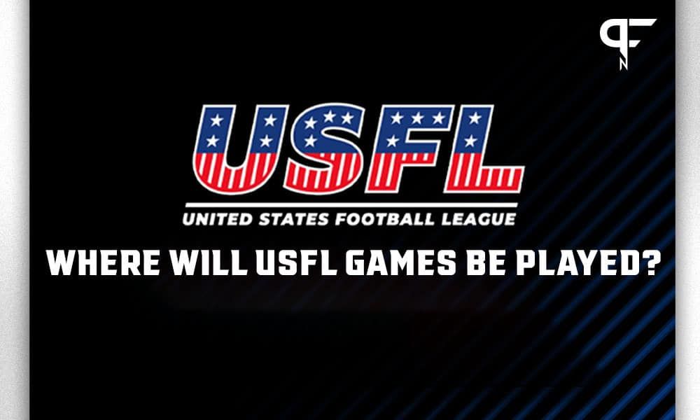 Where will USFL games be played? Location during regular season ...