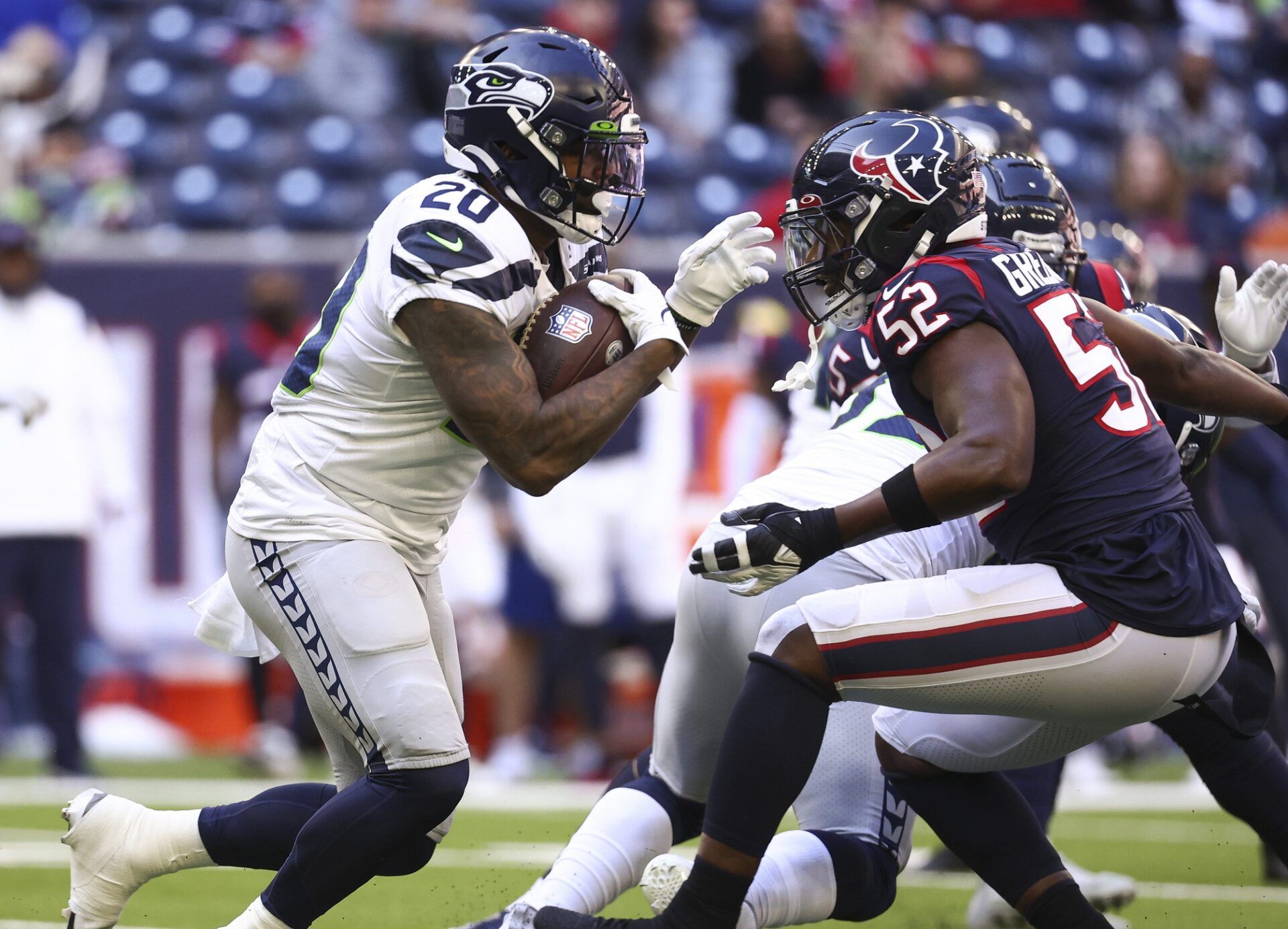Texans pass rusher Jon Greenard chasing quarterbacks and 'details ...