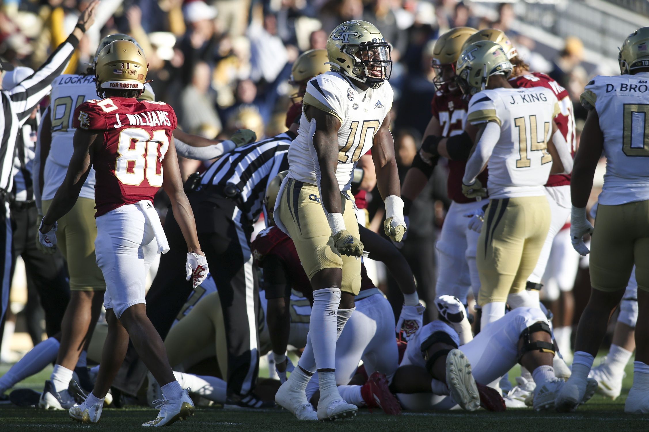 Top 10 returning players at Georgia Tech anchored by LB duo Ayinde Eley ...