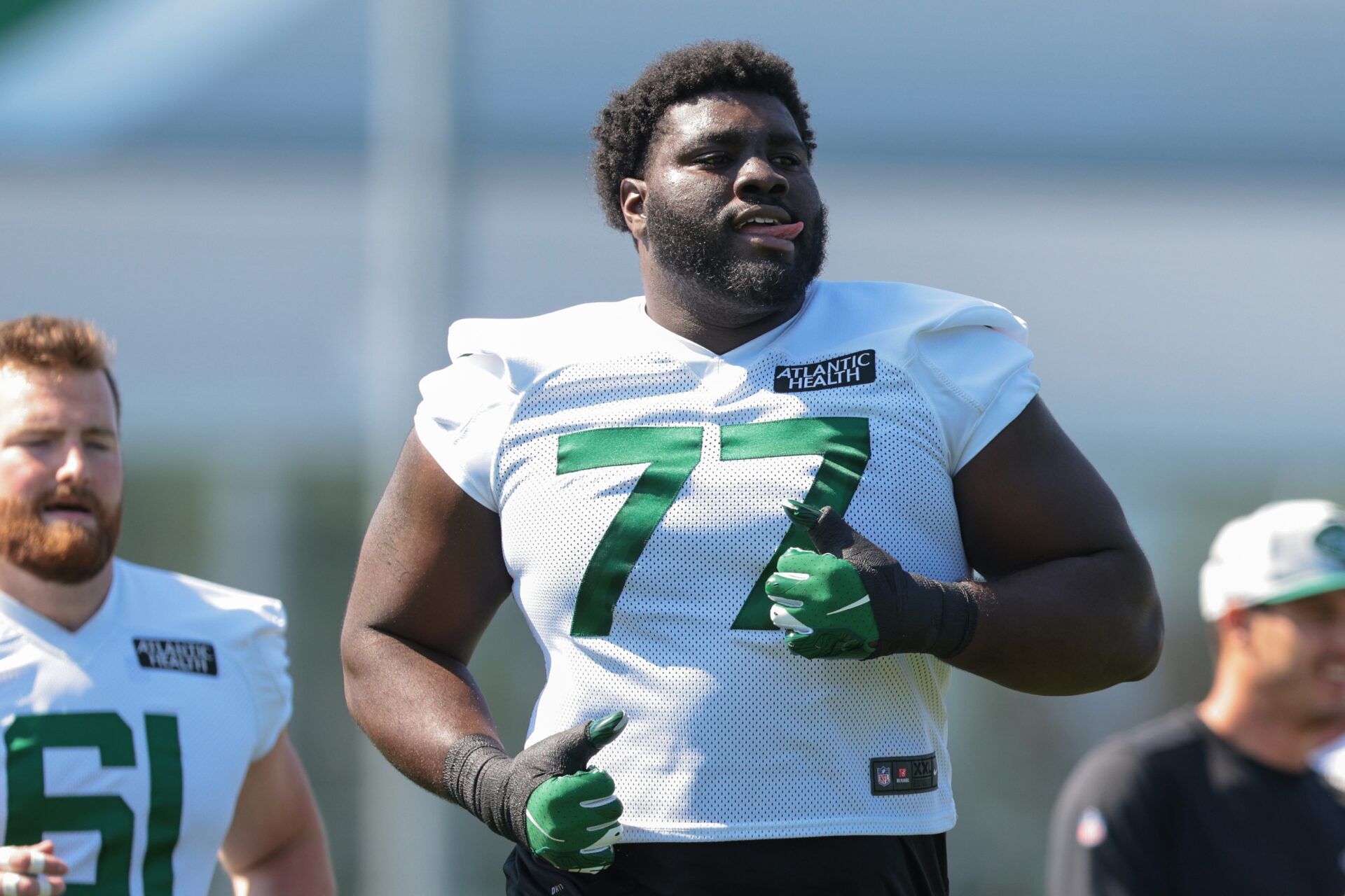 Early signs of trouble for Jets? Gang Green place Mekhi Becton, Carl ...