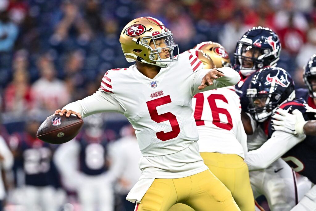 Bears vs. 49ers DFS DraftKings picks include Trey Lance, Justin Fields ...