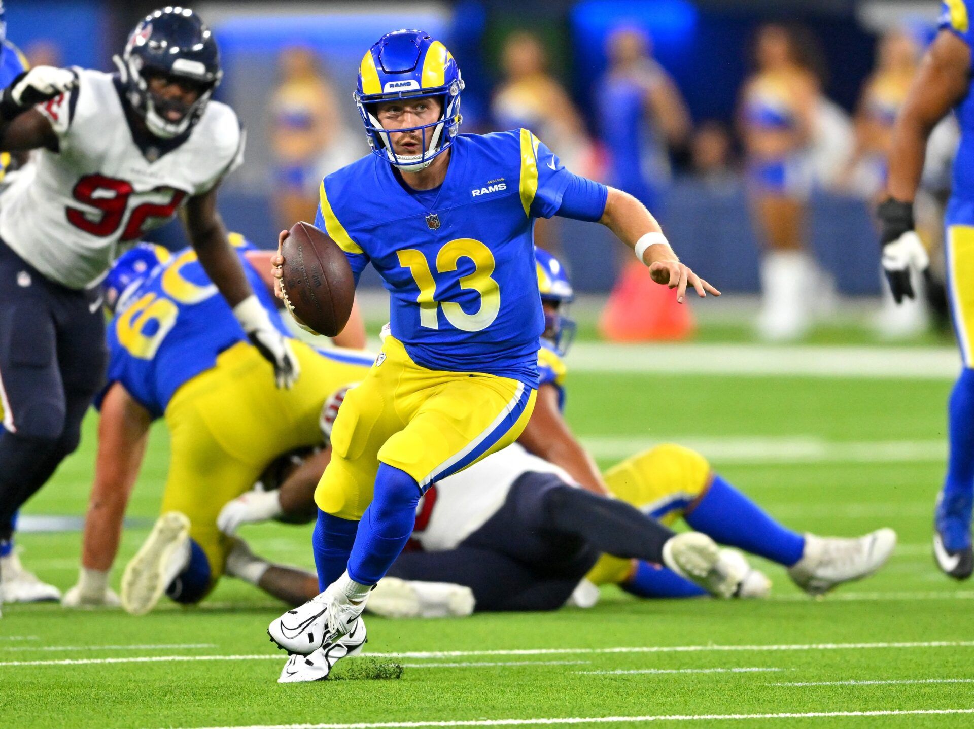 How the Los Angeles Rams' competitive backup quarterback battle creates ...