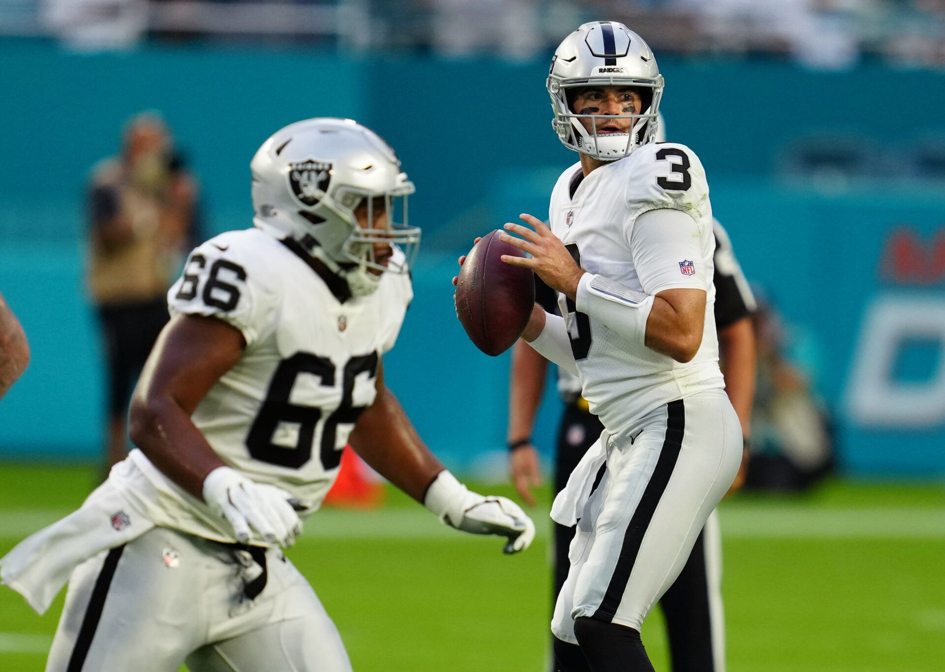 Las Vegas Raiders vs. Miami Dolphins notebook: Is Jarrett Stidham actually kind of good?
