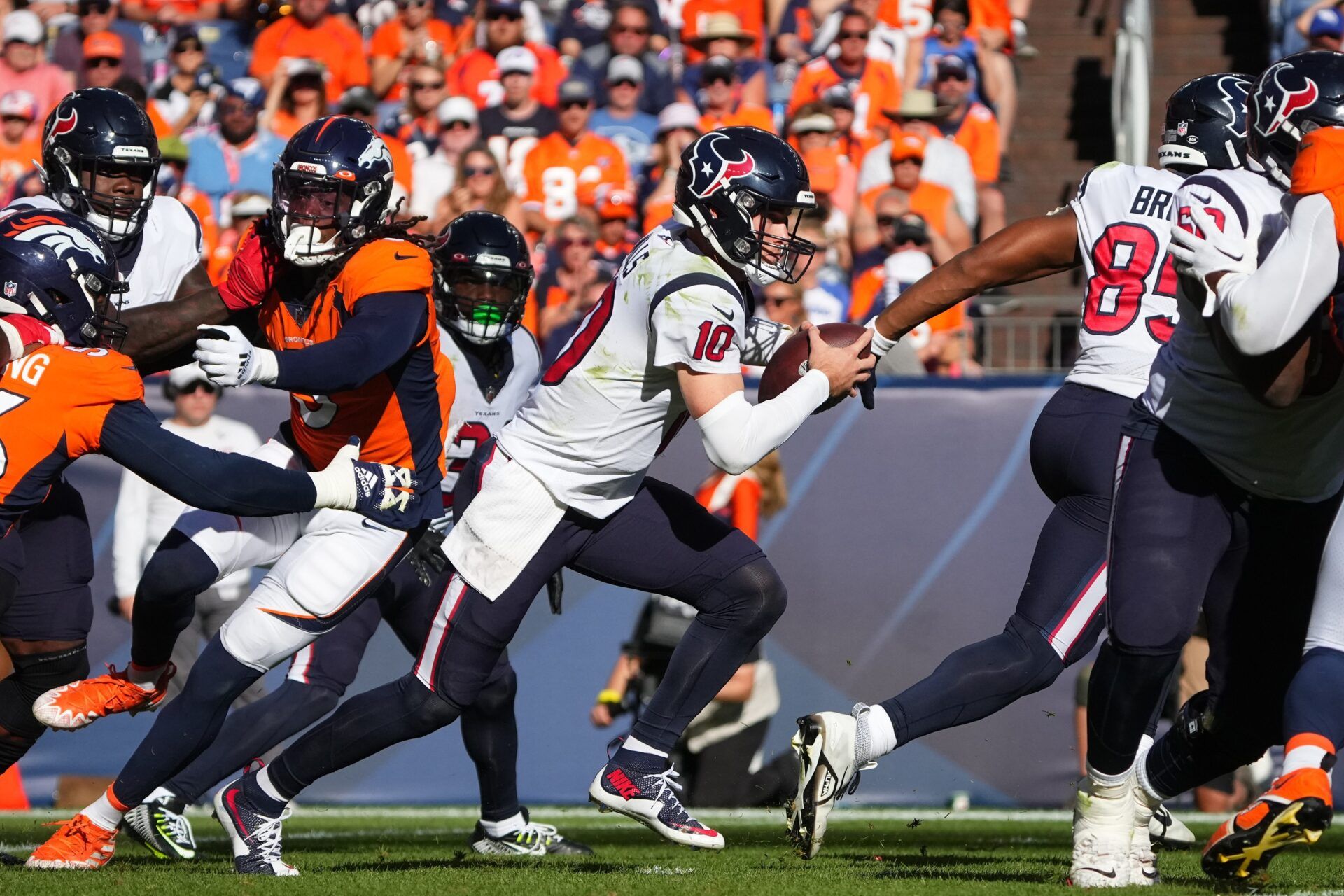 Houston Texans unable to finish strong again, lose to Broncos as Davis ...