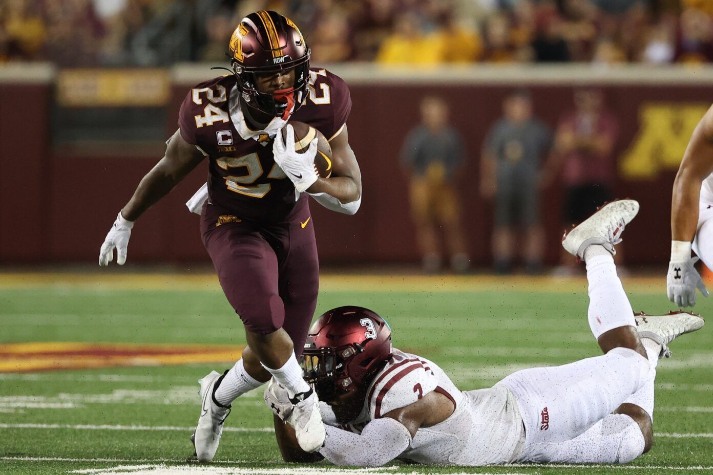 Fully recovered from injury, Minnesota RB Mohamed Ibrahim is on the ...