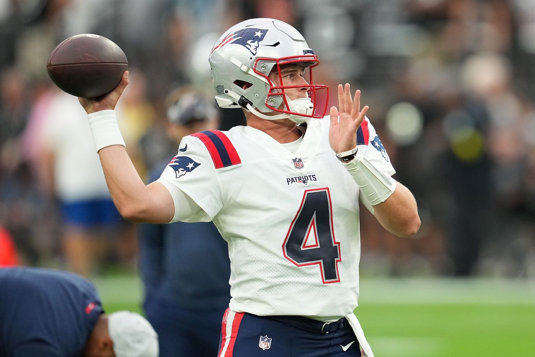 New England Patriots QB Bailey Zappe makes debut after Brian Hoyer injury