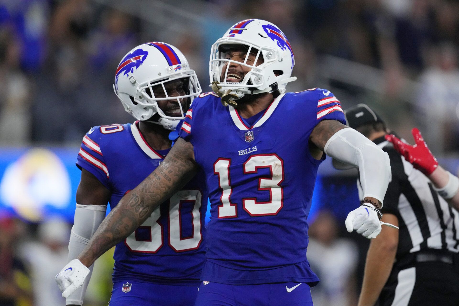 Is Gabe Davis playing today vs. the Ravens?