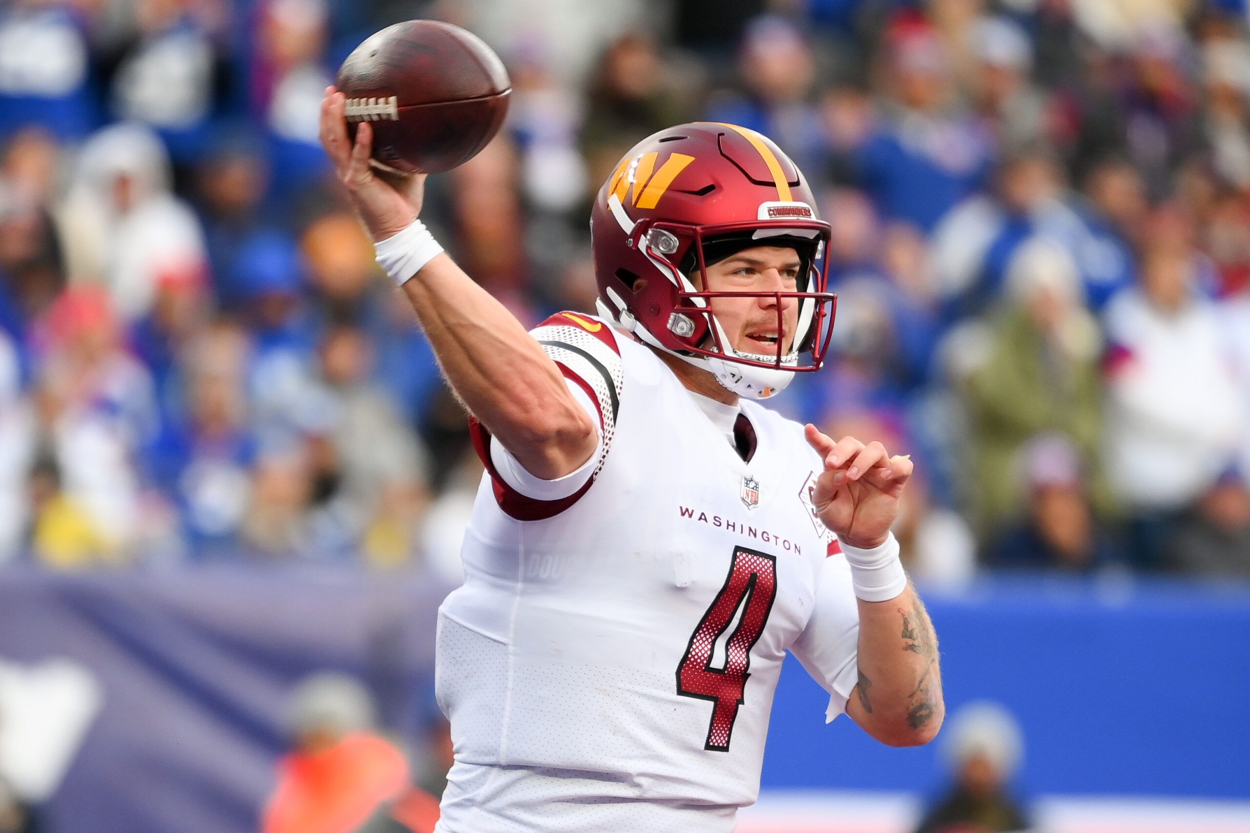 Washington Commanders Tie With New York Giants Proves Taylor Heinicke ...