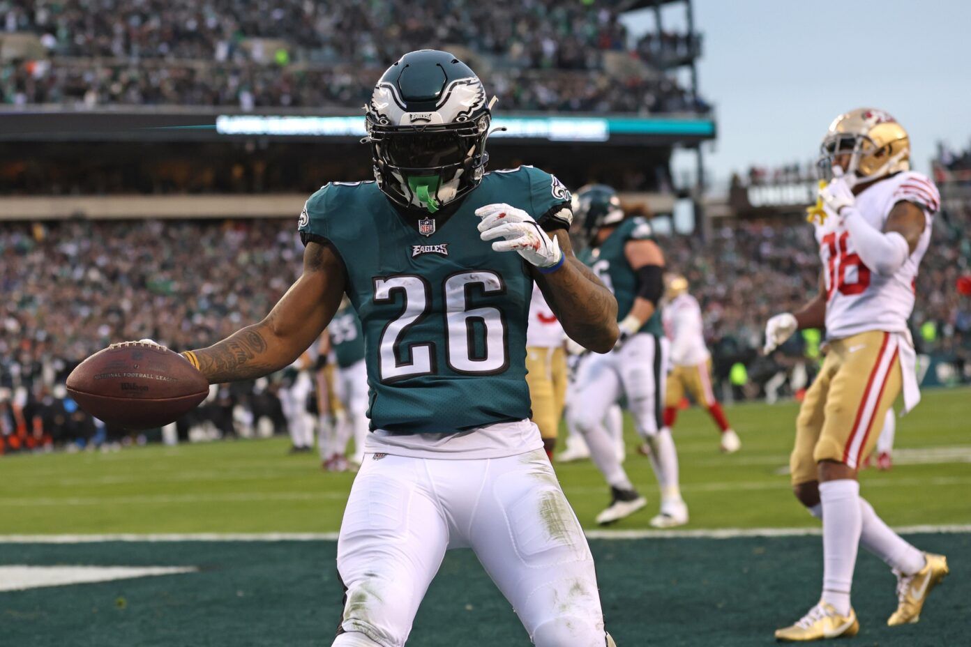 Philadelphia Eagles 2023 Backfield: How Miles Sanders, Kenneth Gainwell ...