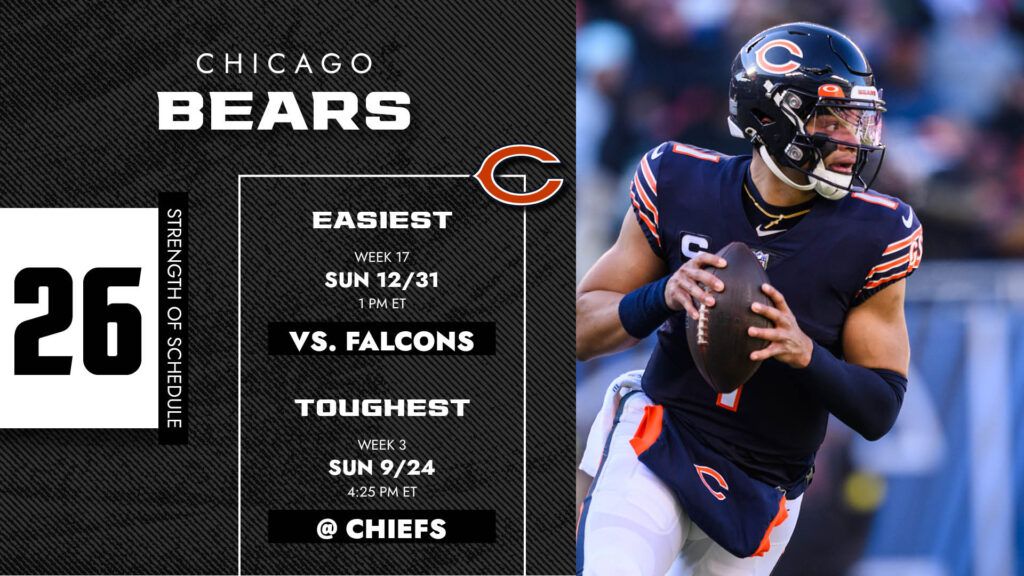 Chicago Bears Schedule 2023: Dates, Times, TV Schedule, and More