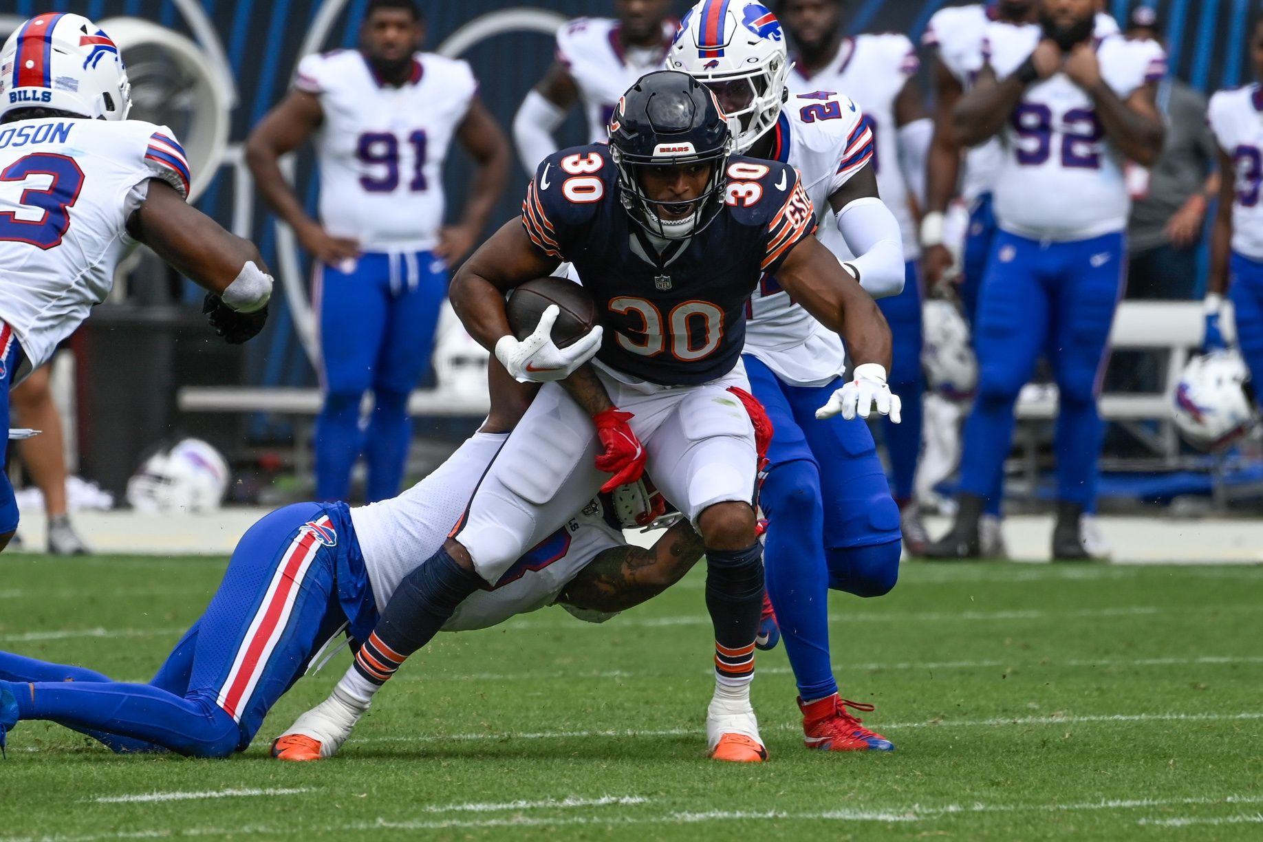 Should I Draft Roschon Johnson? Bears RB's Fantasy Outlook in 2023
