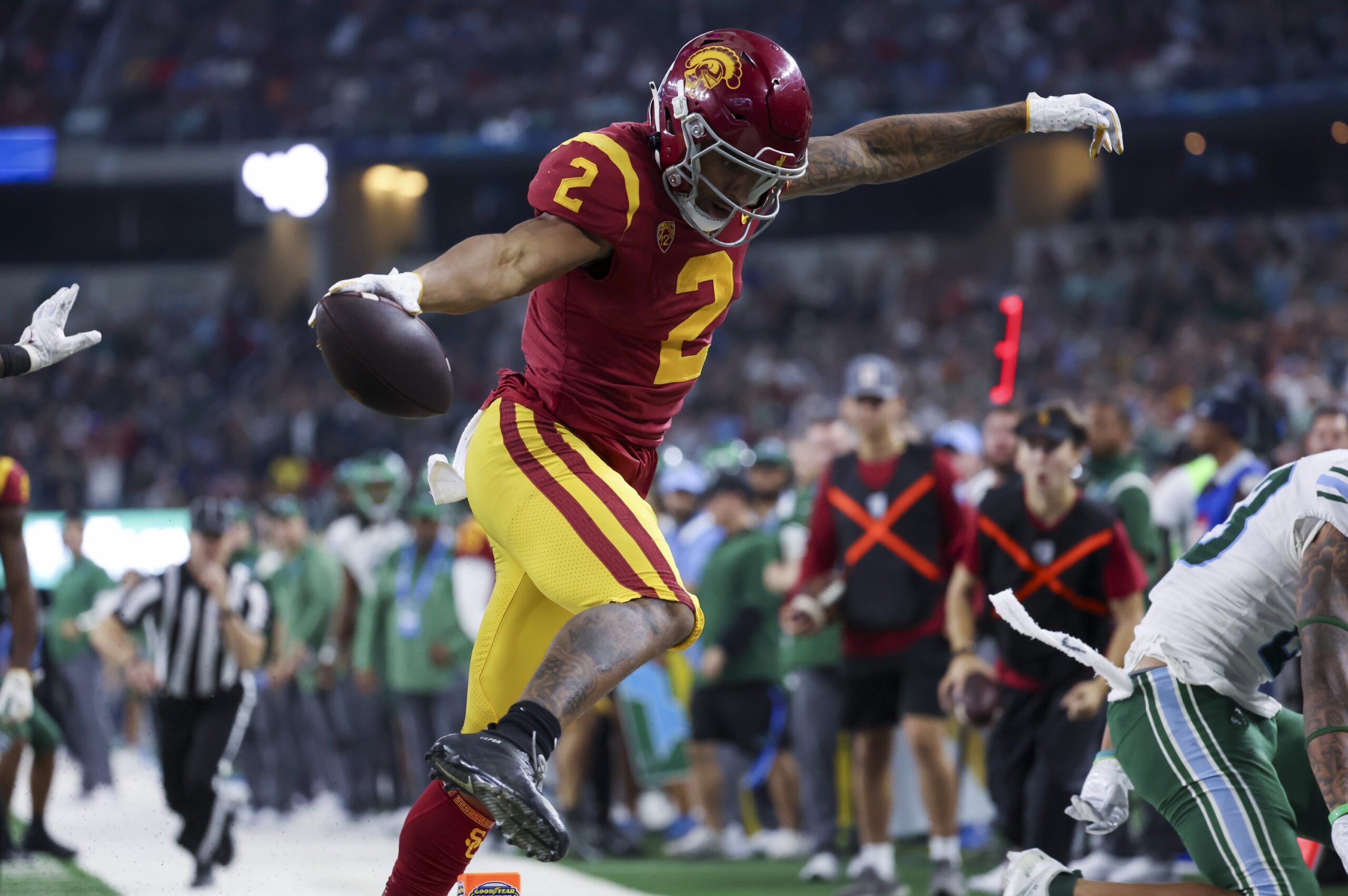 Brenden Rice's Draft Profile | USC, WR Scouting Report