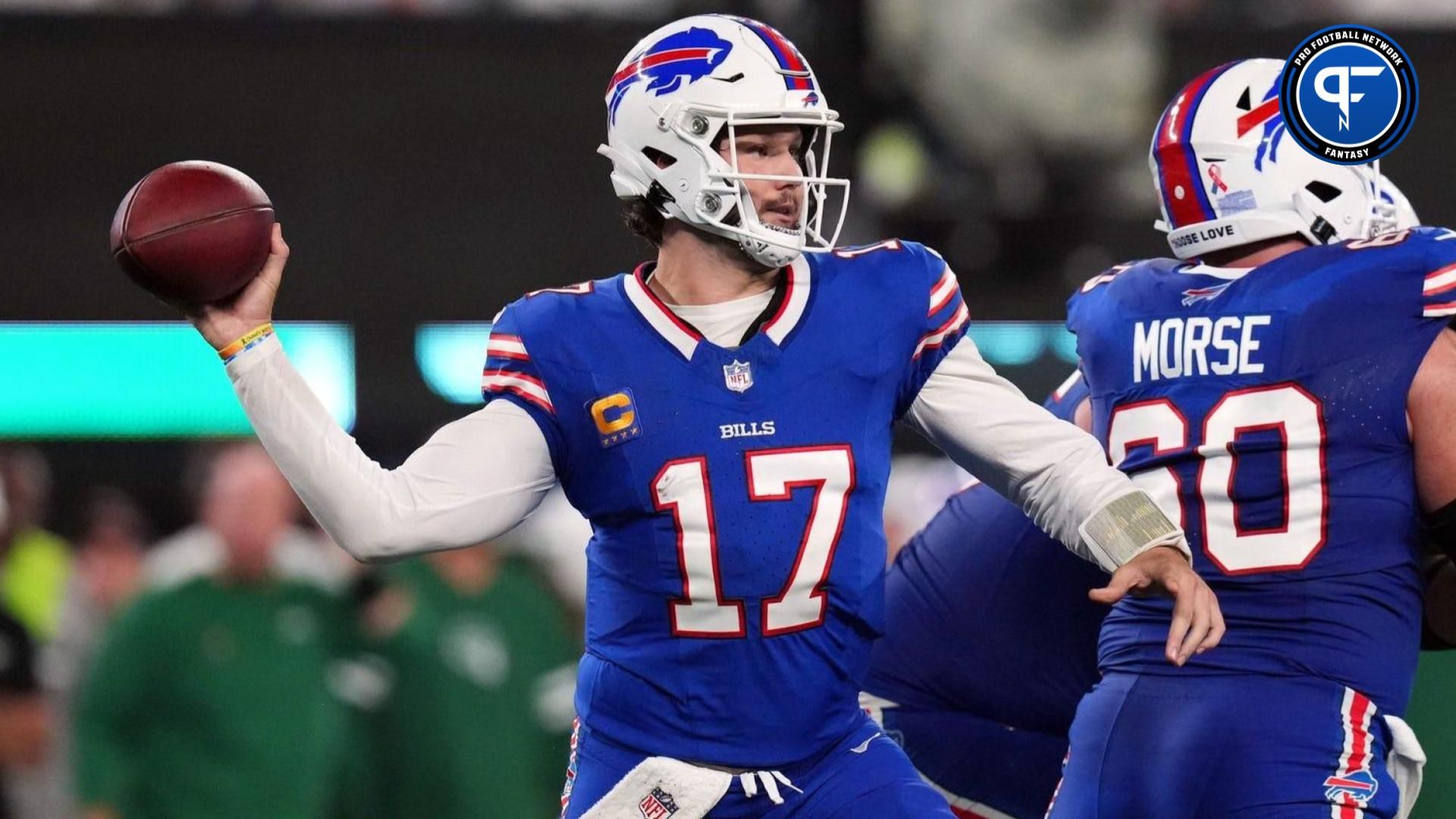Raiders vs. Bills Start 'Em, Sit 'Em: Players To Target Include Josh Allen and Josh Jacobs