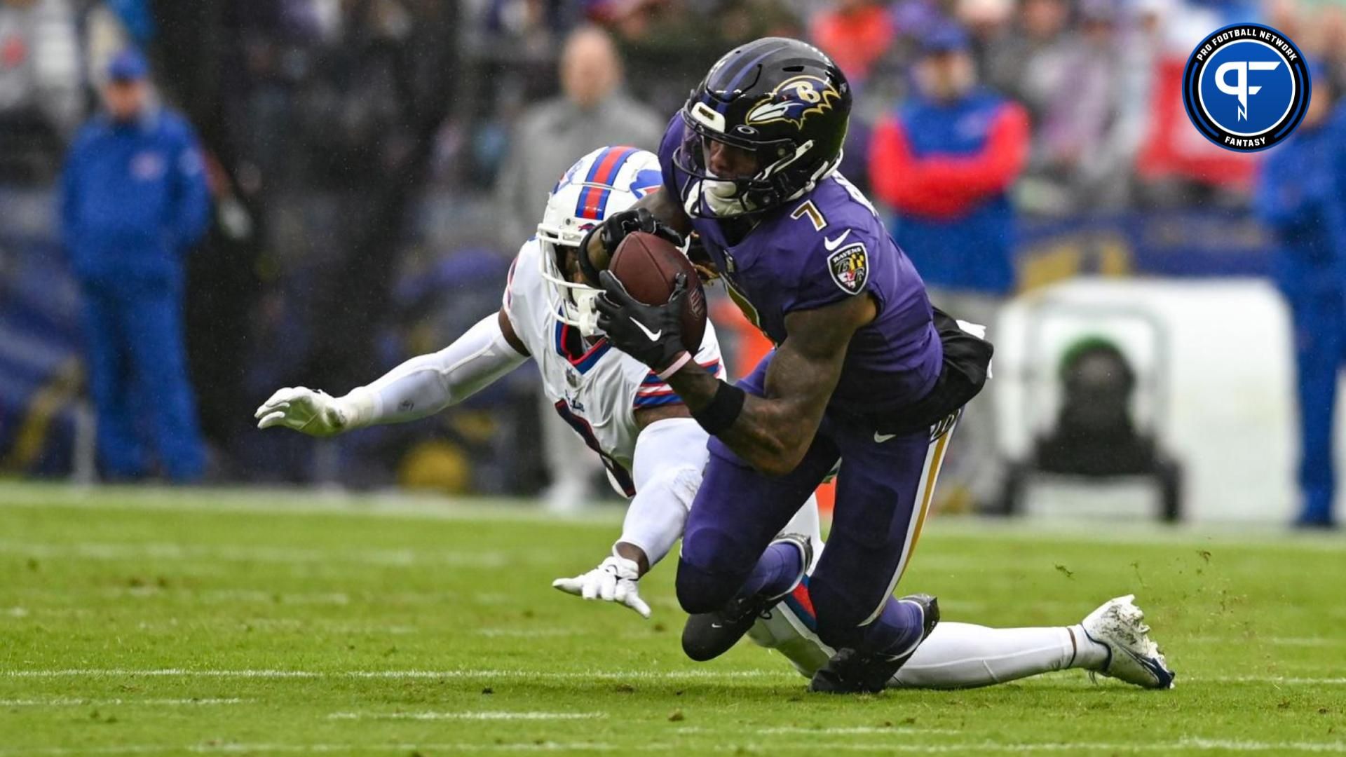 Ravens WR Depth Chart: Top Fantasy Options With Odell Beckham Jr. and Rashod Bateman Out?