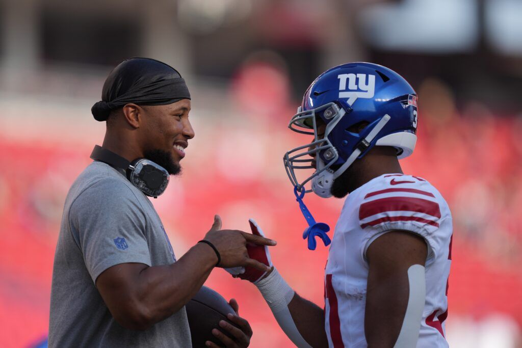 Giants RB Depth Chart: Matt Breida Set To See Time With Saquon Barkley Out