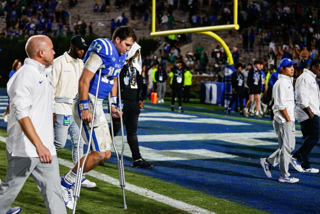 Riley Leonard Injury Update: Will Duke's Star QB Play Against Florida ...